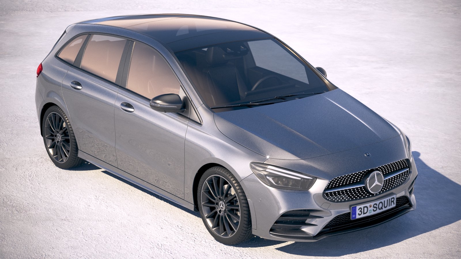 Mercedes Classe B AMG 2019 Modelo 3D - TurboSquid 1343697