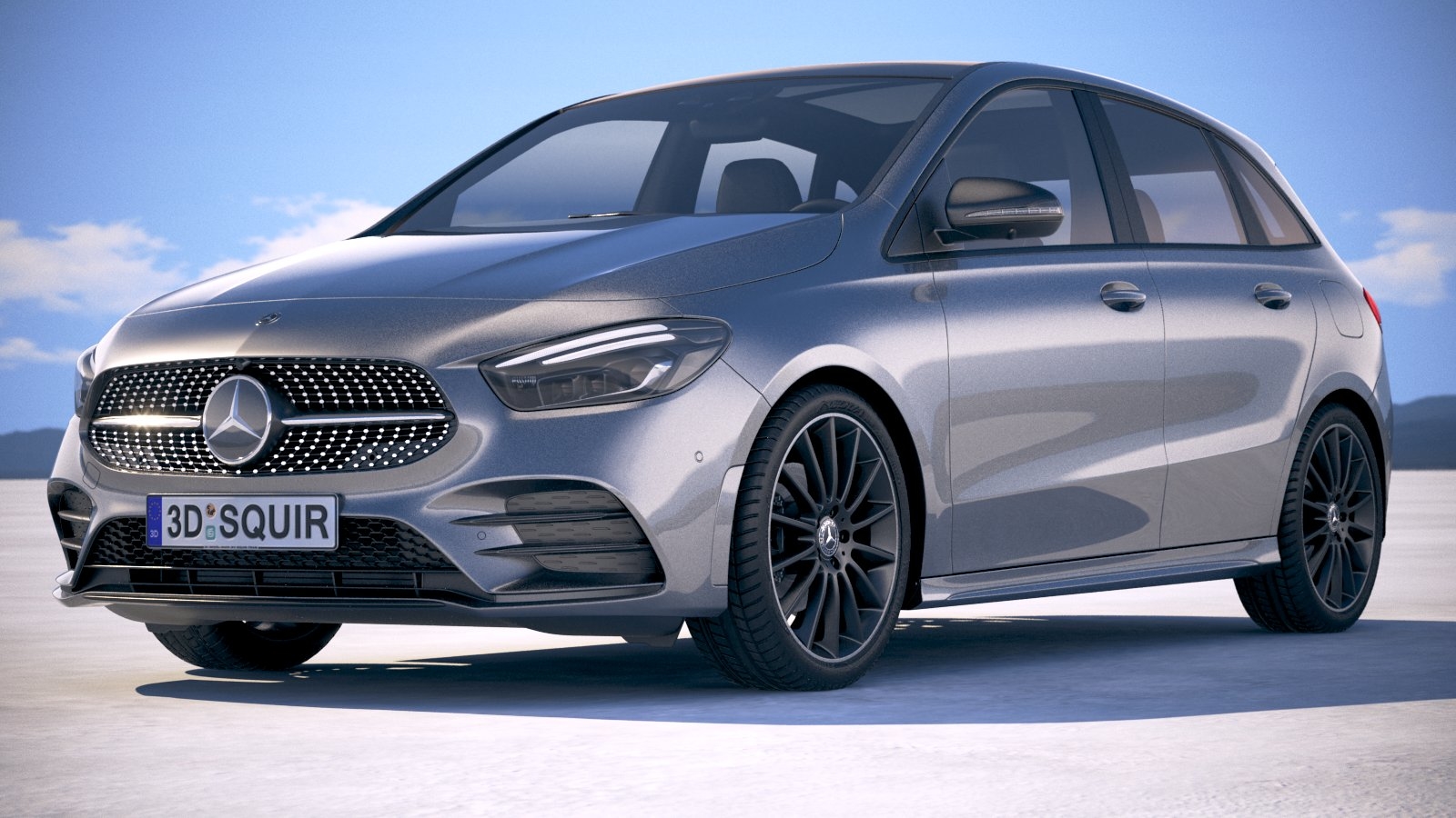 Mercedes Classe B AMG 2019 Modelo 3D - TurboSquid 1343697