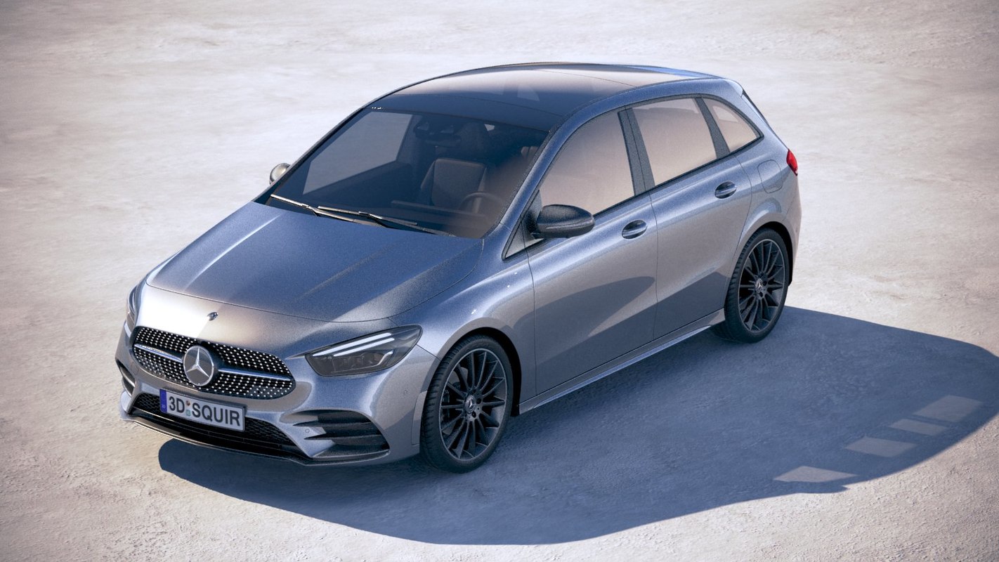 Mercedes b-class amg model - TurboSquid 1343697