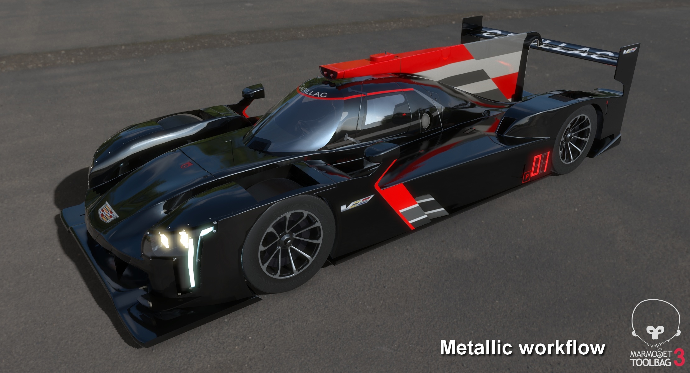 Cadillac dpi-v r imsa 3D - TurboSquid 1267799