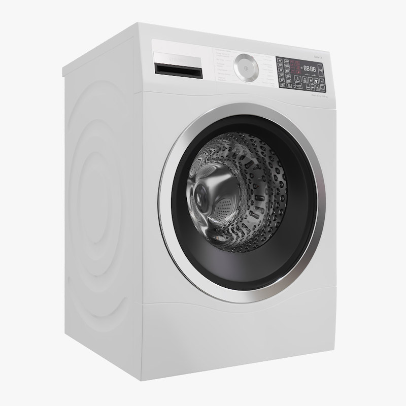 3D washer wash model - TurboSquid 1343801