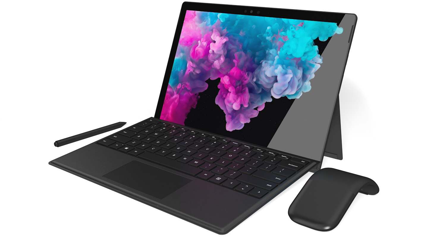 3D realistic microsoft surface pro - TurboSquid 1343882