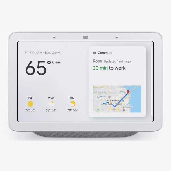 modèle 3D de Google Home Hub - TurboSquid 1343871