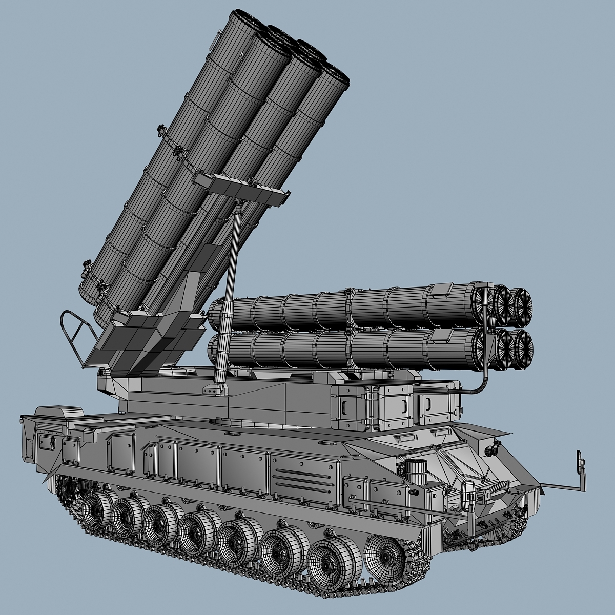 SA-17 Buk-M3 대대 (라이트 에디션) 3D 모델 - TurboSquid 1343851