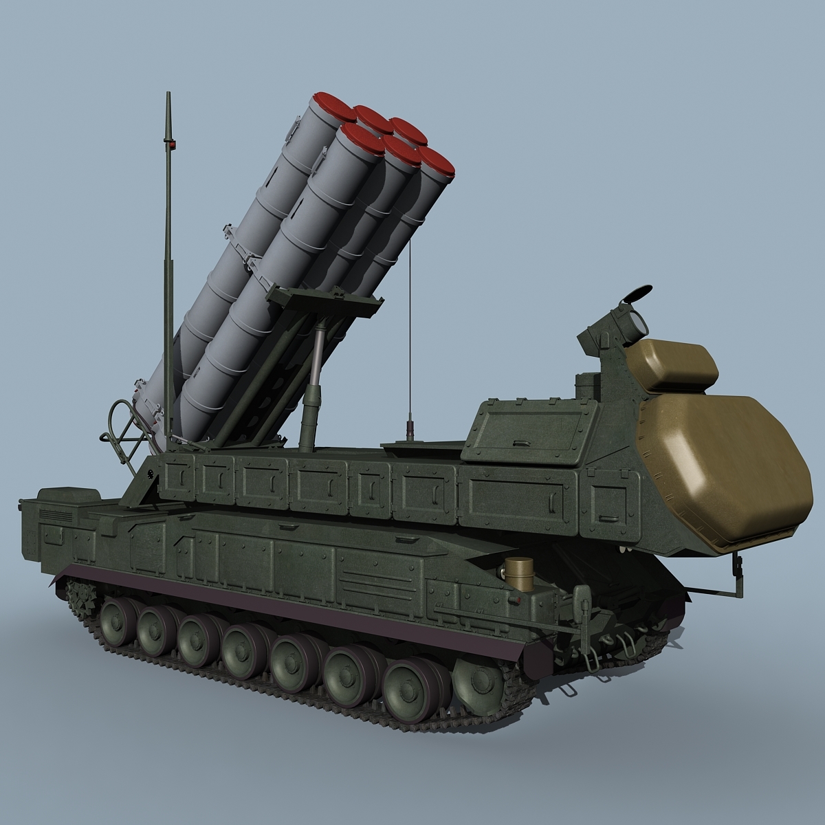 SA-17 Buk-M3 대대 (라이트 에디션) 3D 모델 - TurboSquid 1343851