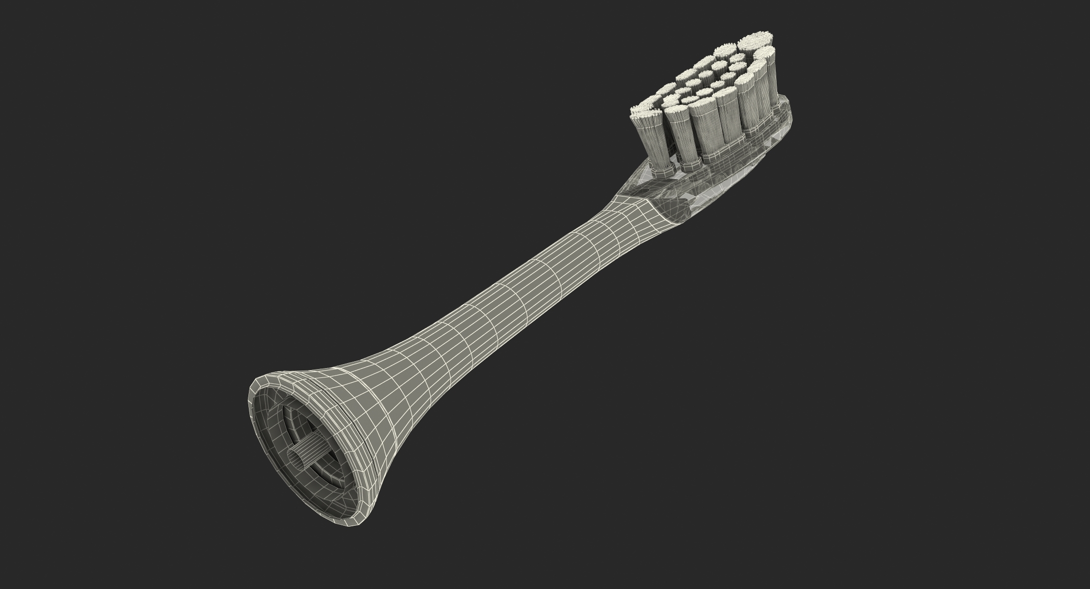 3D replaceable toothbrush header - TurboSquid 1344060