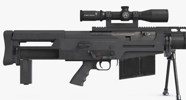 Accuracy international as50 50 3D model - TurboSquid 1344014