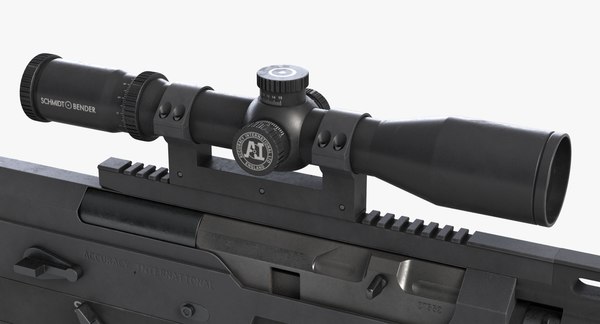 Accuracy international as50 50 3D model - TurboSquid 1344014