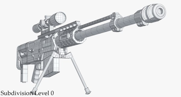 Accuracy international as50 50 3D model - TurboSquid 1344014
