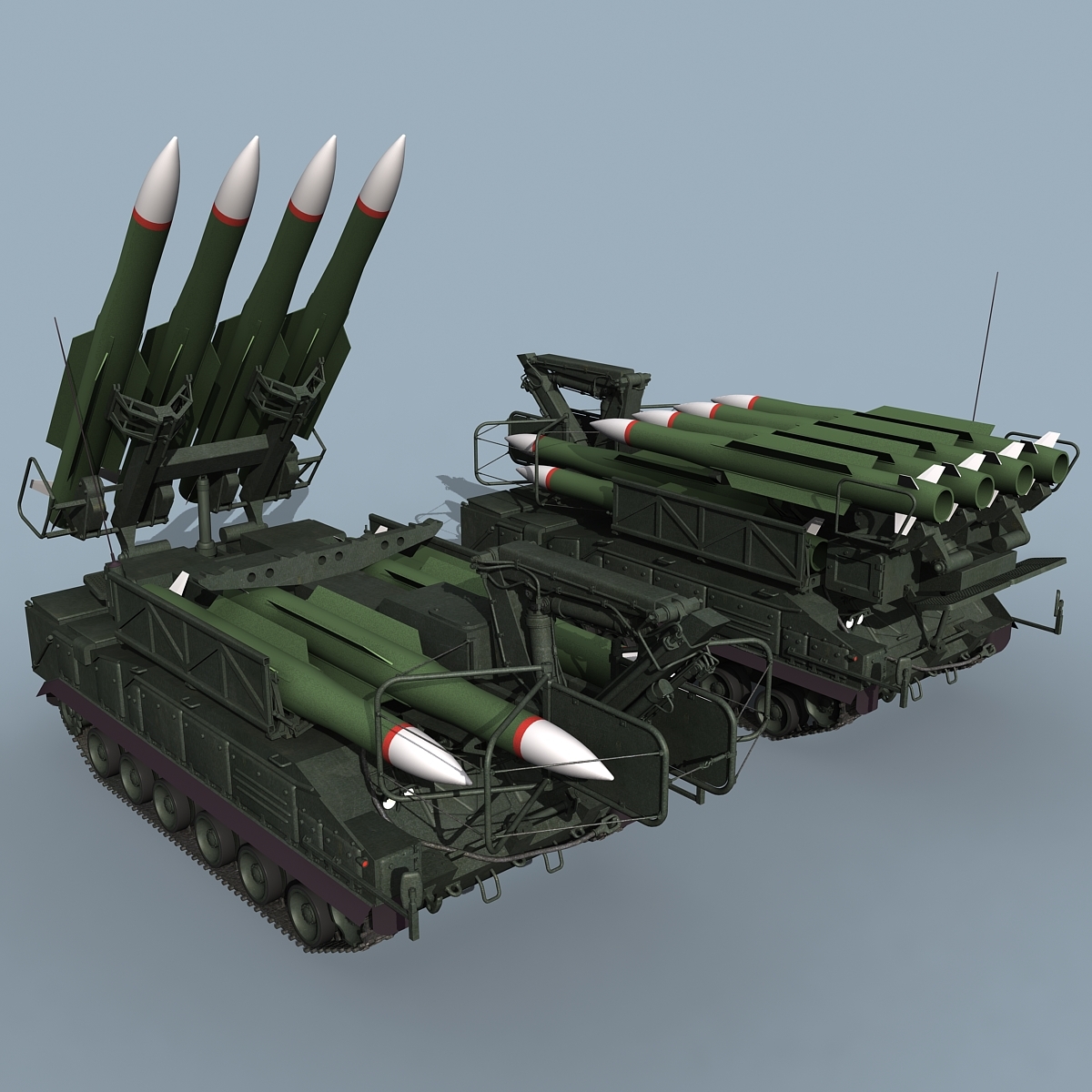 3d russian sa-11 gadfly sa-17 grizzly