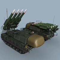 russian grumble sa-20 sam 3d model