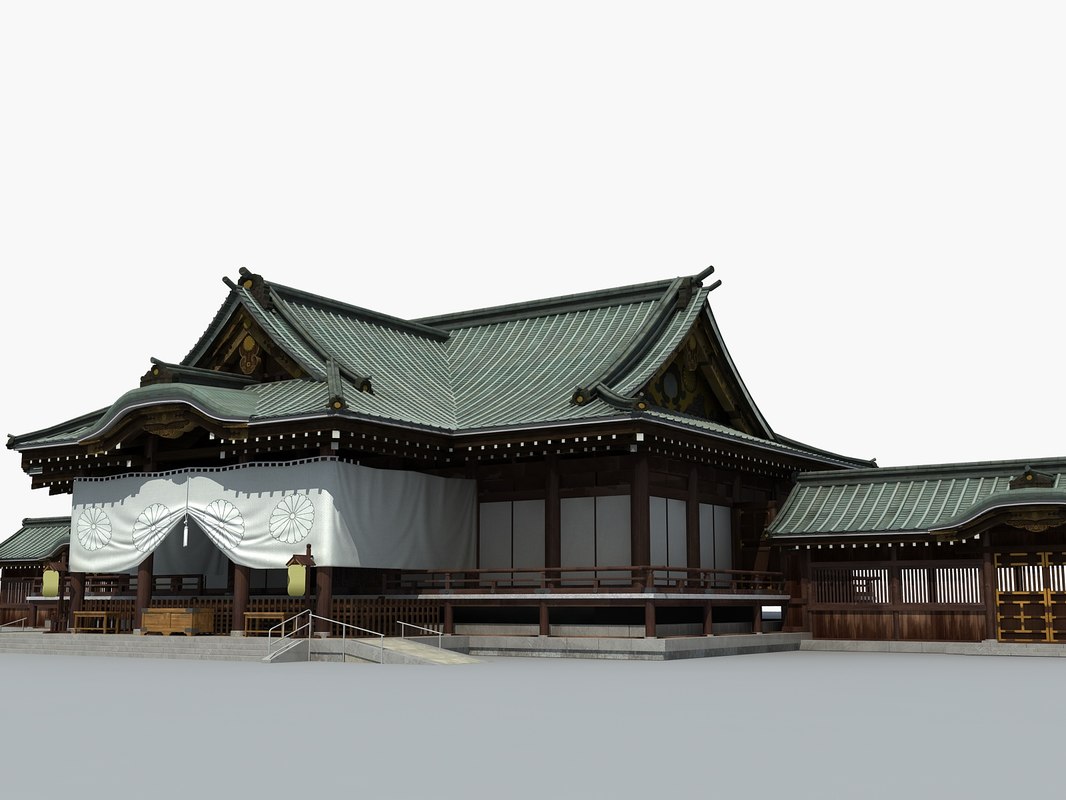 3D japanese temple model - TurboSquid 1344115
