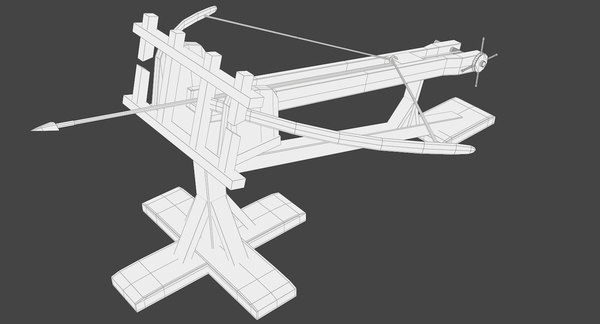 3d ballista model