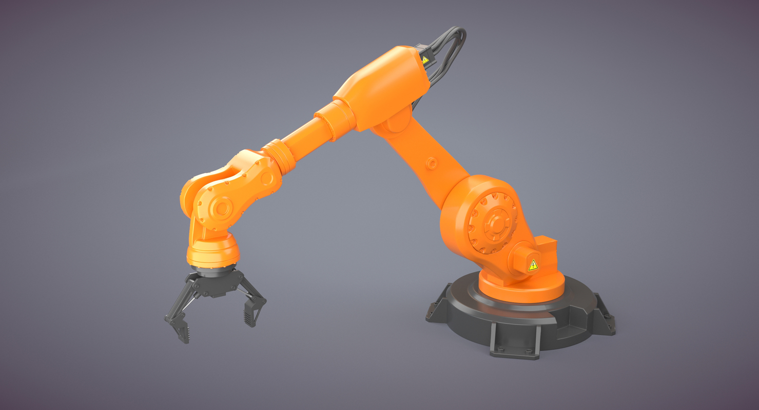 3D robotic arm manipulator model - TurboSquid 1221621