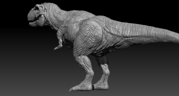 V-ray rigged rex 3D model - TurboSquid 1344302