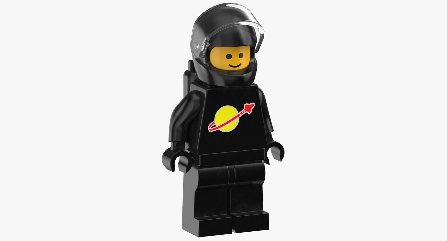 Lego man astronaut 01 3D model - TurboSquid 1344339