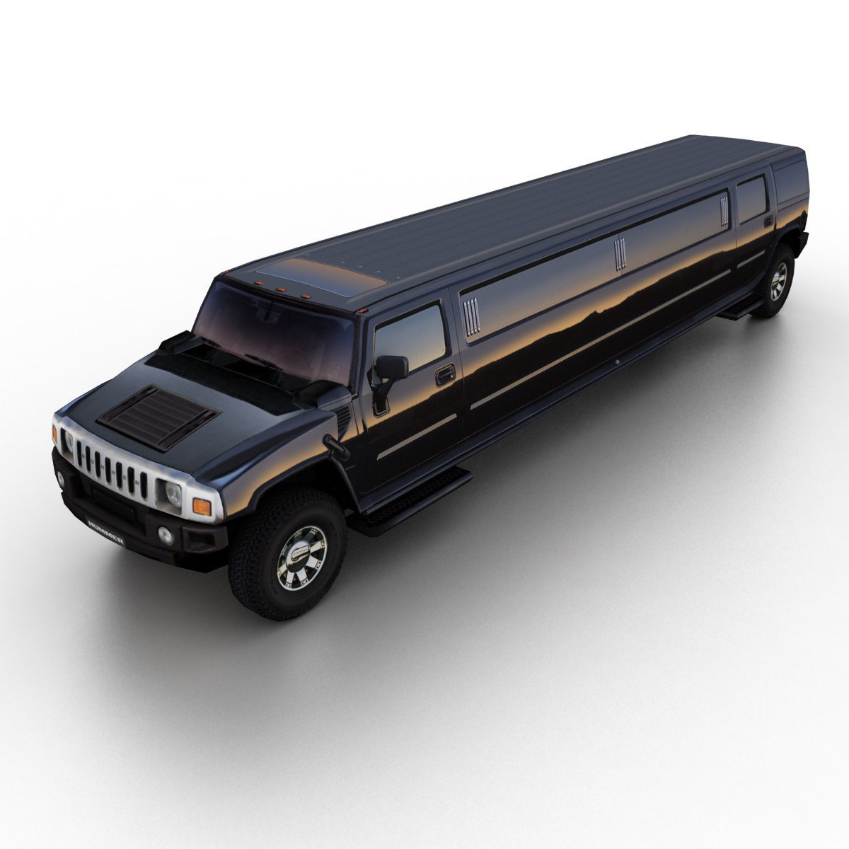 Hummer H2 Limo 2008 3D-Modell - TurboSquid 702350