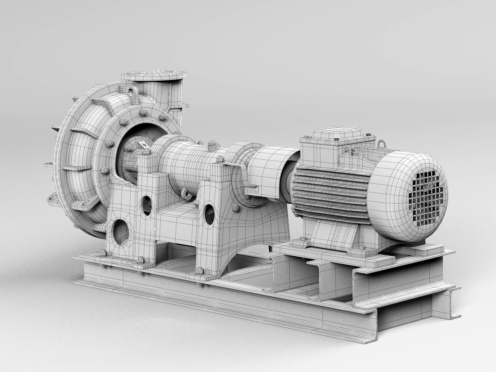 3D pump centrifugal - TurboSquid 1202901