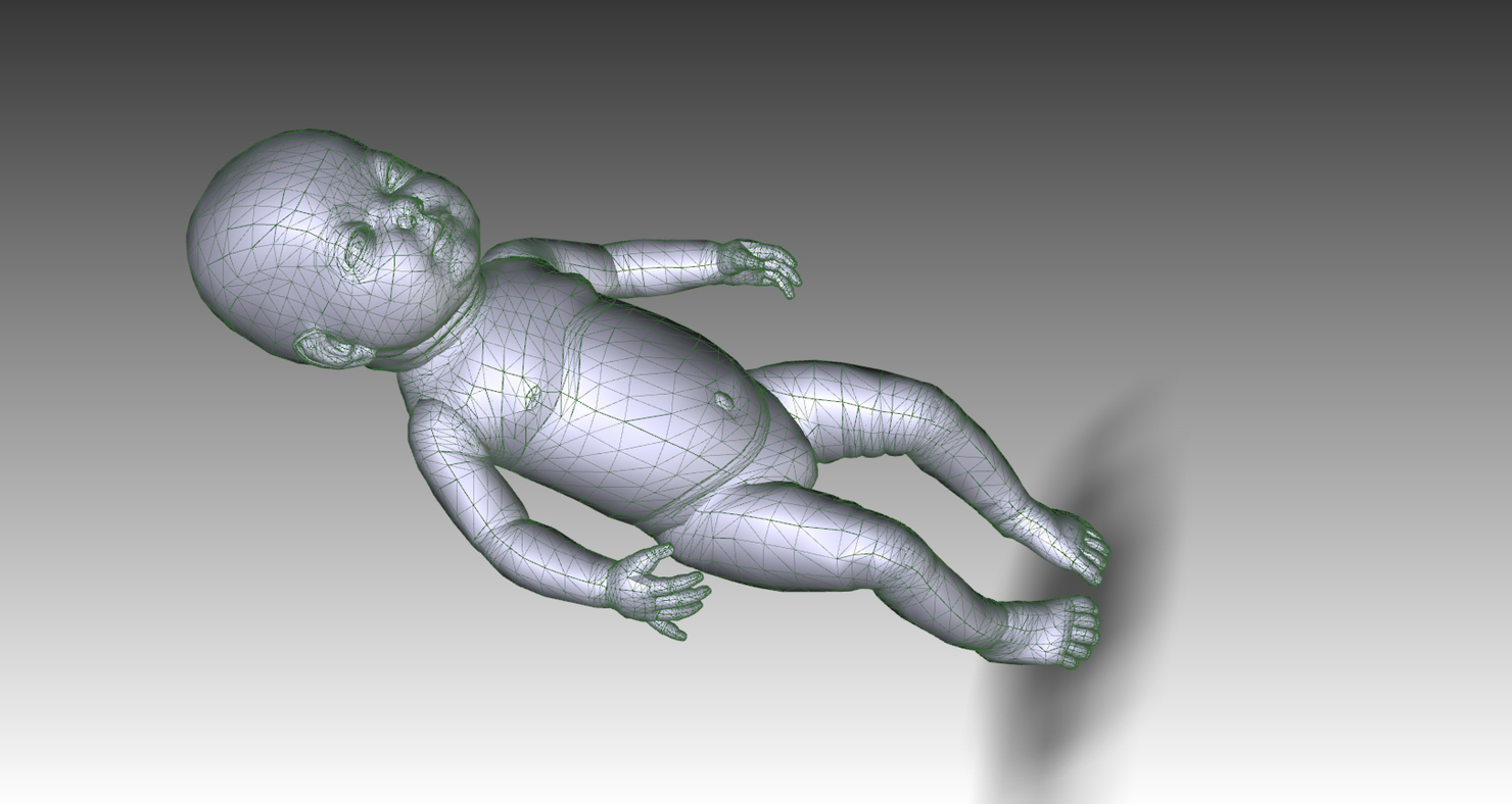 3D model baby human character - TurboSquid 1344789