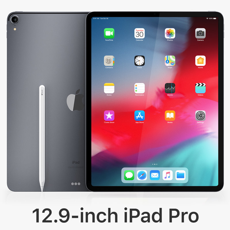 3D apple ipad pro 12 - TurboSquid 1344948