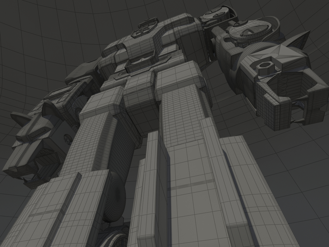 3D voltron golion - TurboSquid 1344956