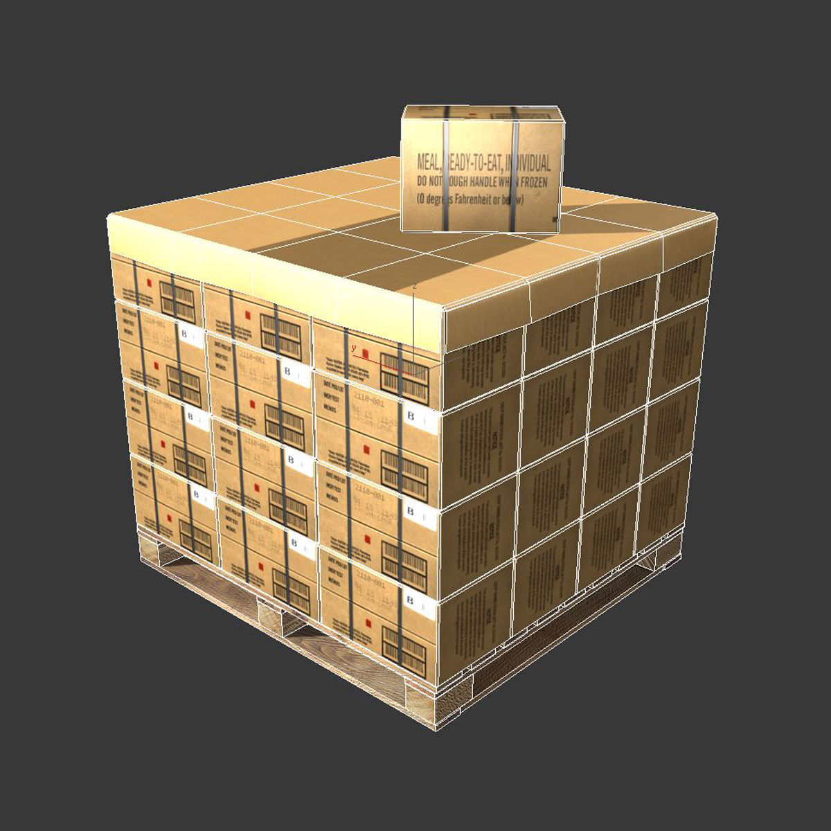 3D mre pallet - TurboSquid 1345023