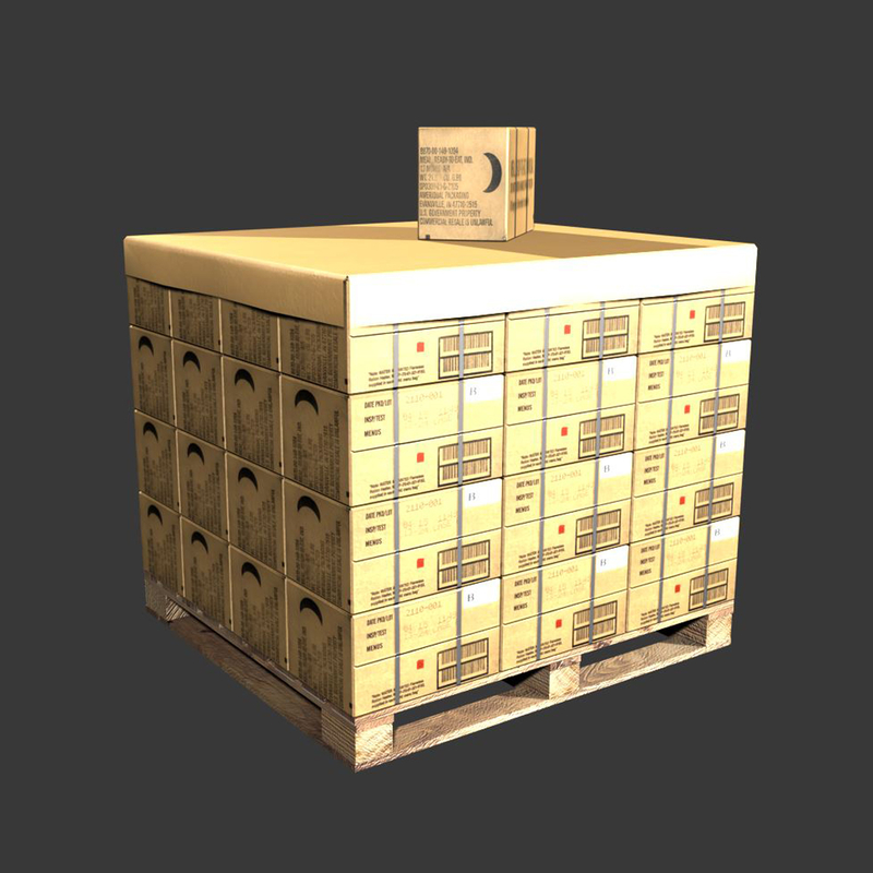 3D mre pallet - TurboSquid 1345023