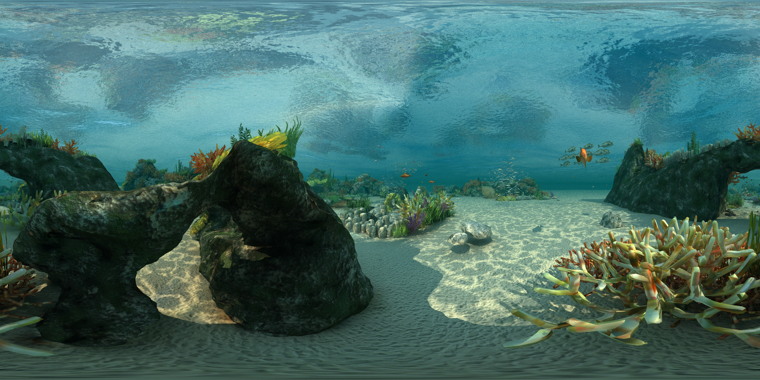 3D ocean floor coral reefs - TurboSquid 1345106