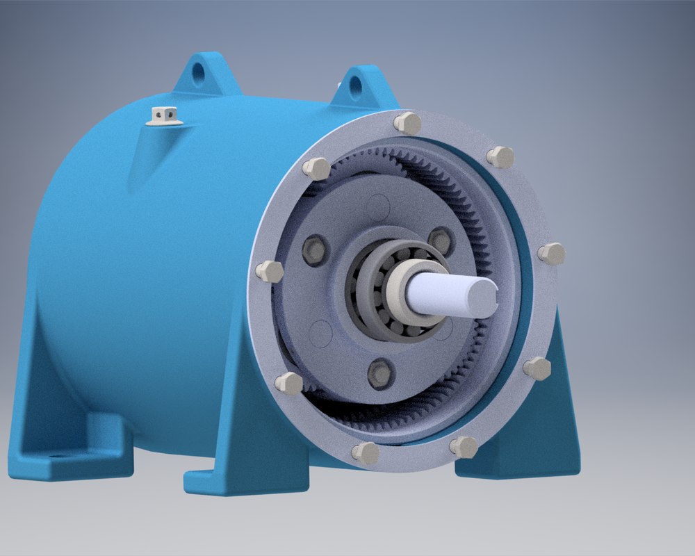 Planetary gearbox 3D model - TurboSquid 1345185