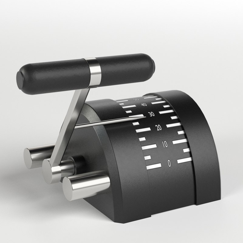 Free 3D engine control lever model - TurboSquid 1345906