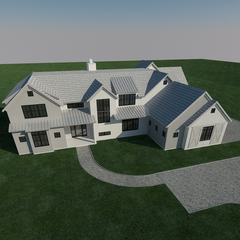 3D house farm model - TurboSquid 1345993