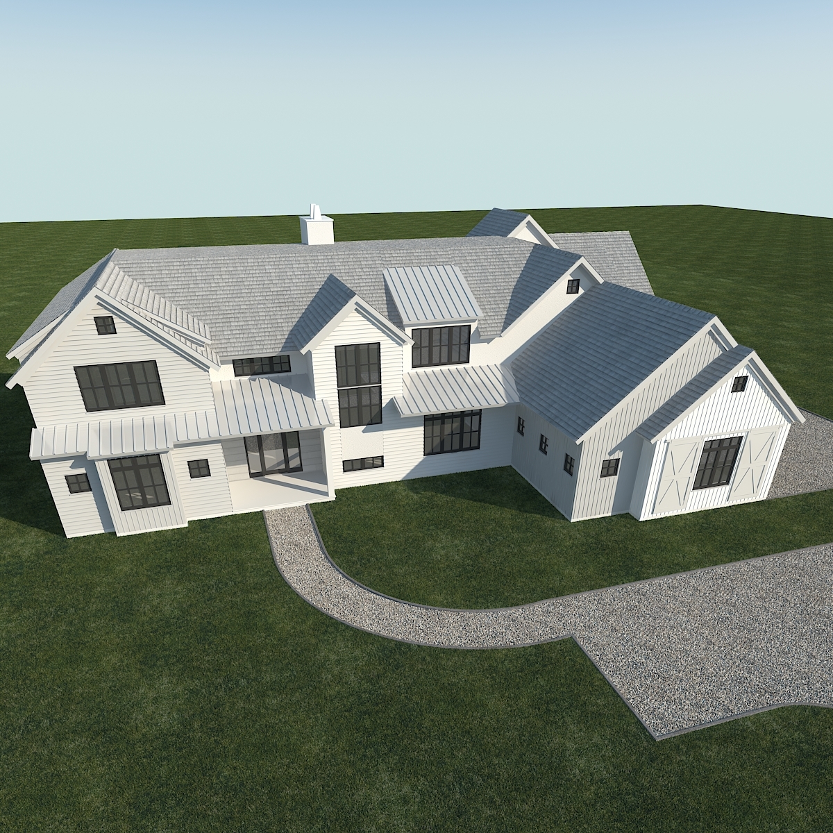 3D house farm model - TurboSquid 1345993