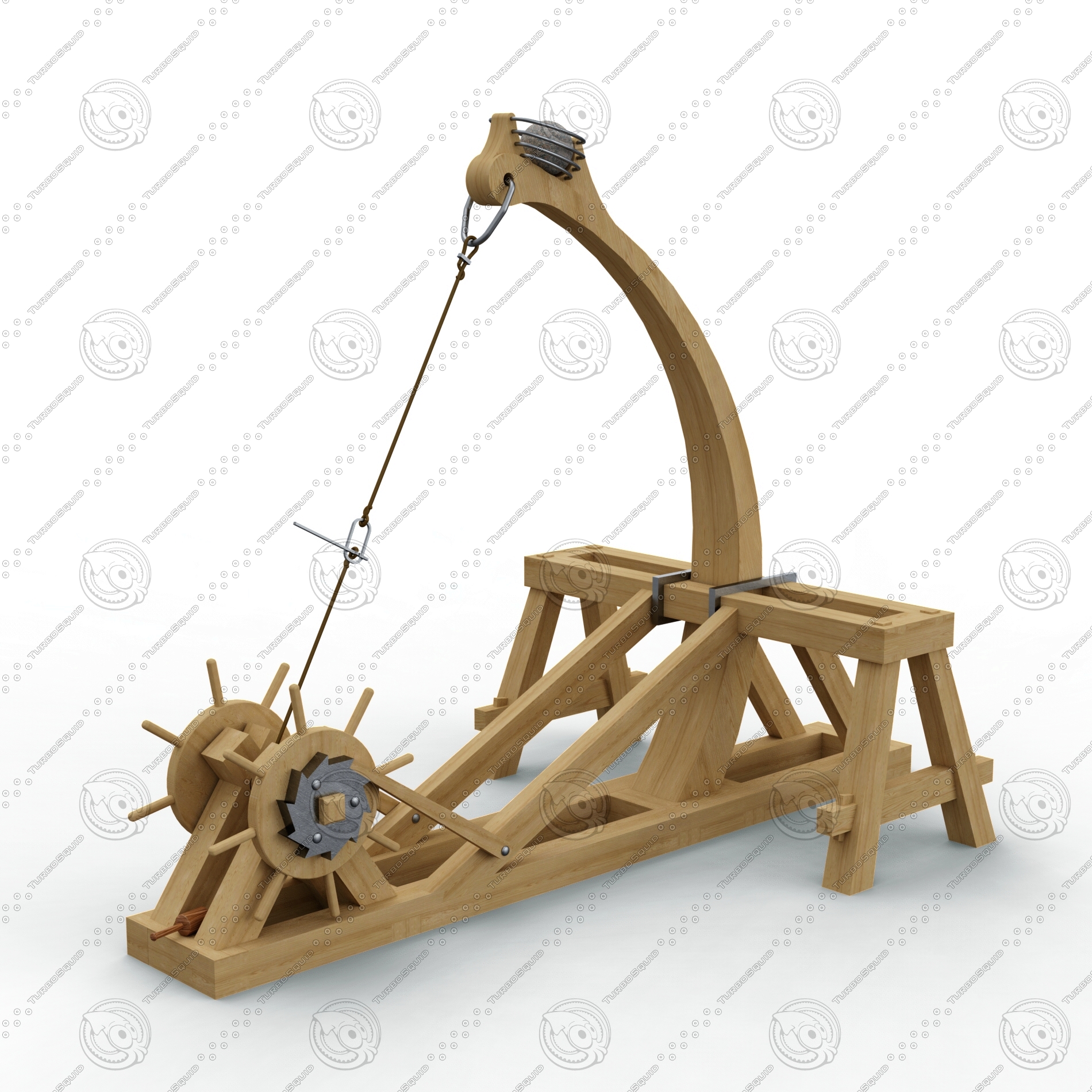 modèle 3D de Catapulte - TurboSquid 1346007