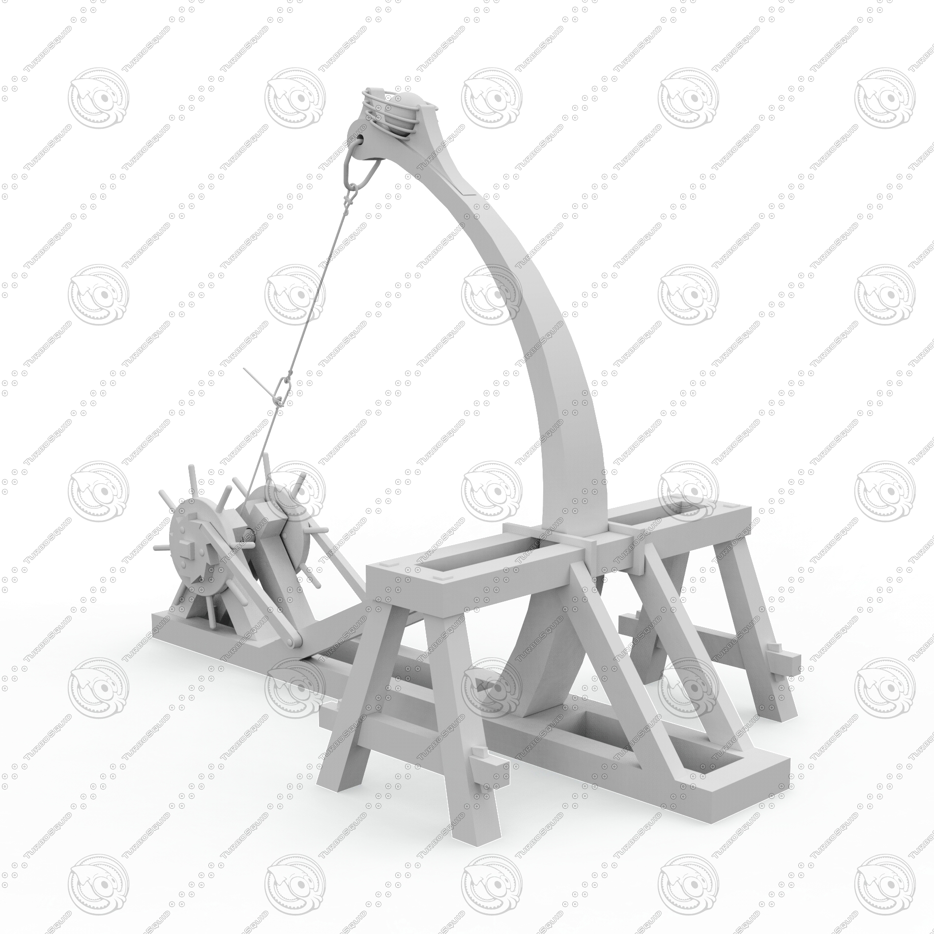 modèle 3D de Catapulte - TurboSquid 1346007