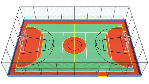 Soccer Pitch 3D Models for Download | TurboSquid
