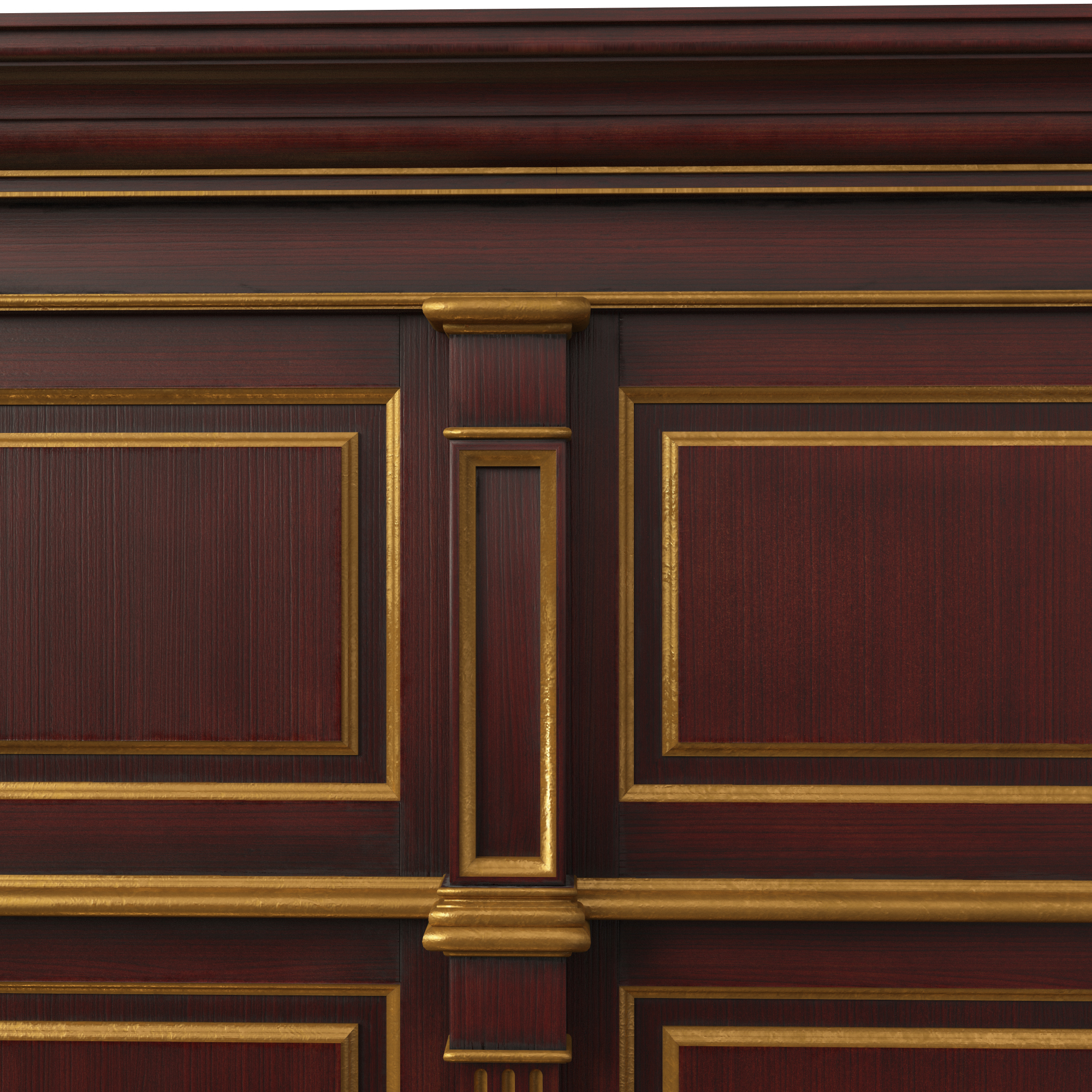 Wooden panels wood wall 3D model - TurboSquid 1346038