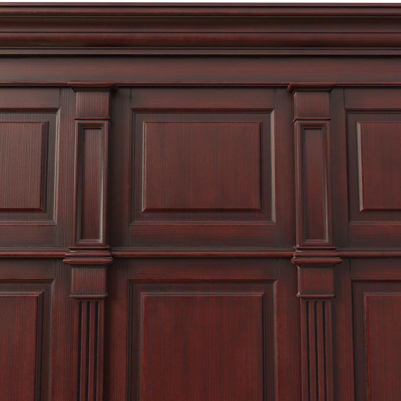 Wooden panels wood wall 3D model - TurboSquid 1346038
