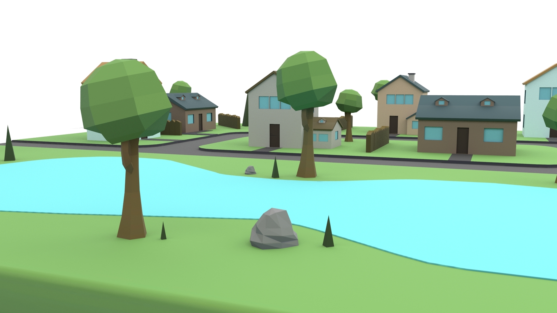3D architecture city cityscape model - TurboSquid 1346045