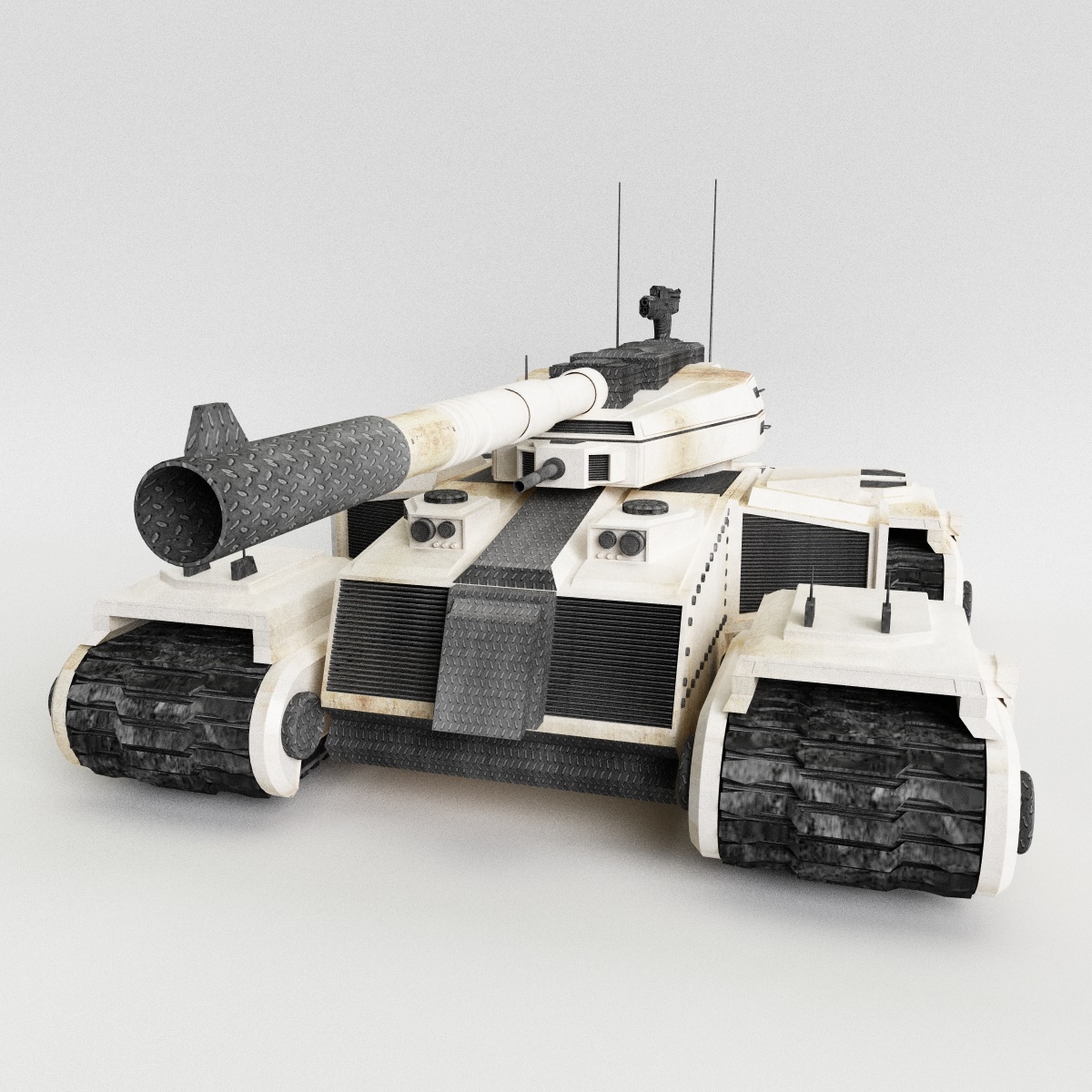 3D sci-fi future tank - TurboSquid 1346193