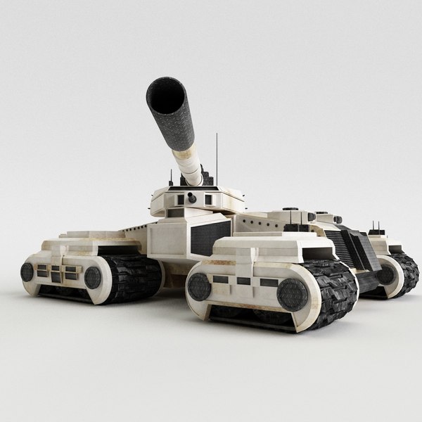 Science Fiction Tank 3D Models for Download | TurboSquid