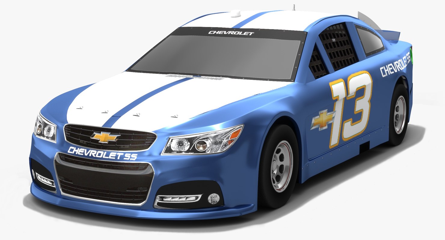 Generic nascar chevrolet 2017 3D model - TurboSquid 1180341
