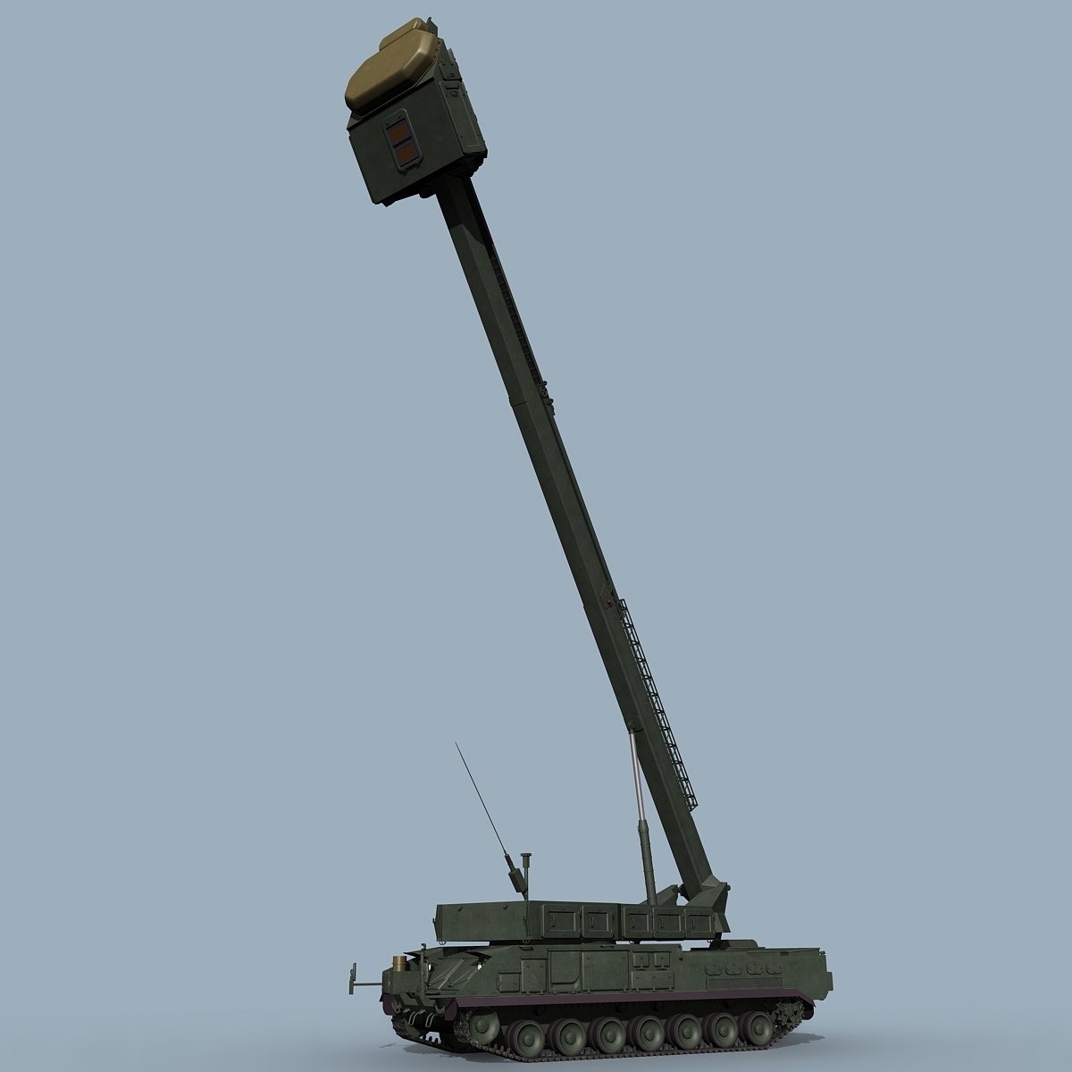 SA-17 Buk-M3 9S36M雷达3D模型 - TurboSquid 1346290