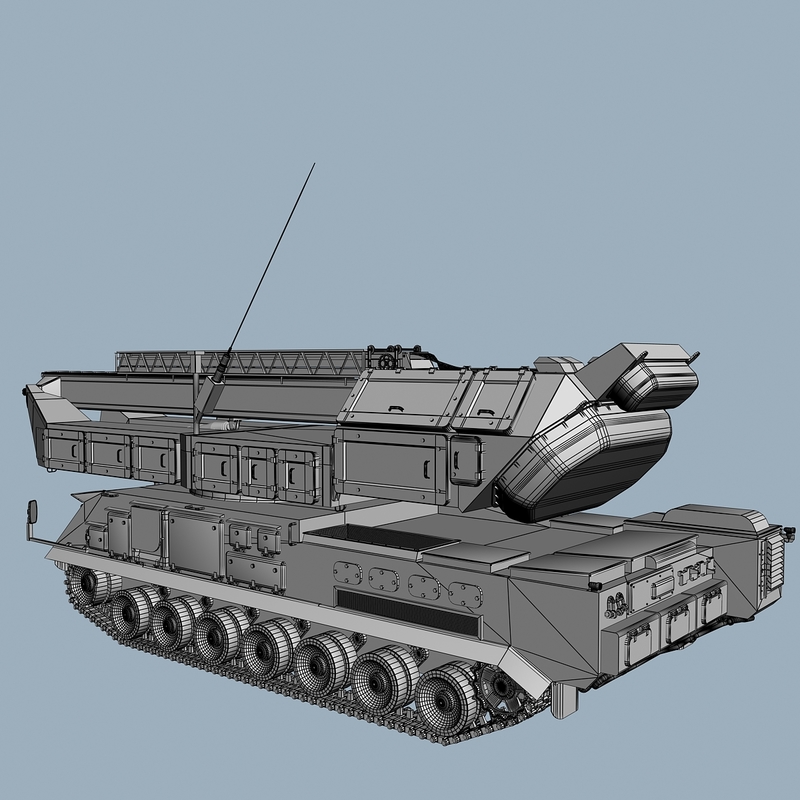 Buk-m3 radar 9s36m 3D model - TurboSquid 1346290