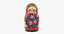 Matryoshka doll 3D model - TurboSquid 1346593