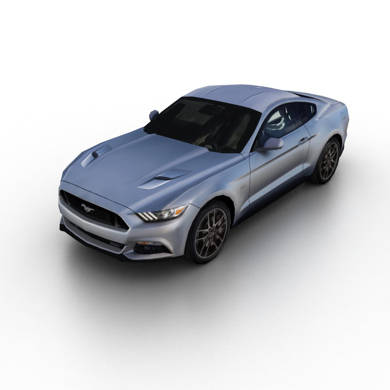 2015 mustang gt 3d model