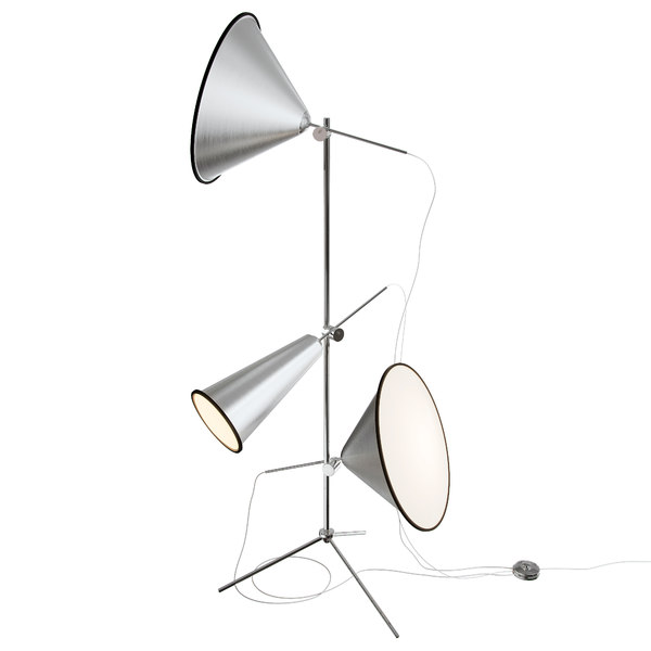 modelo 3d Eurofase DESIGNWL2017 Lámpara de pie Manera 3-Light ...