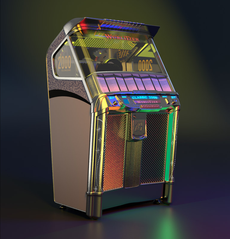 3D model wurlitzer 2000 classic - TurboSquid 1346518