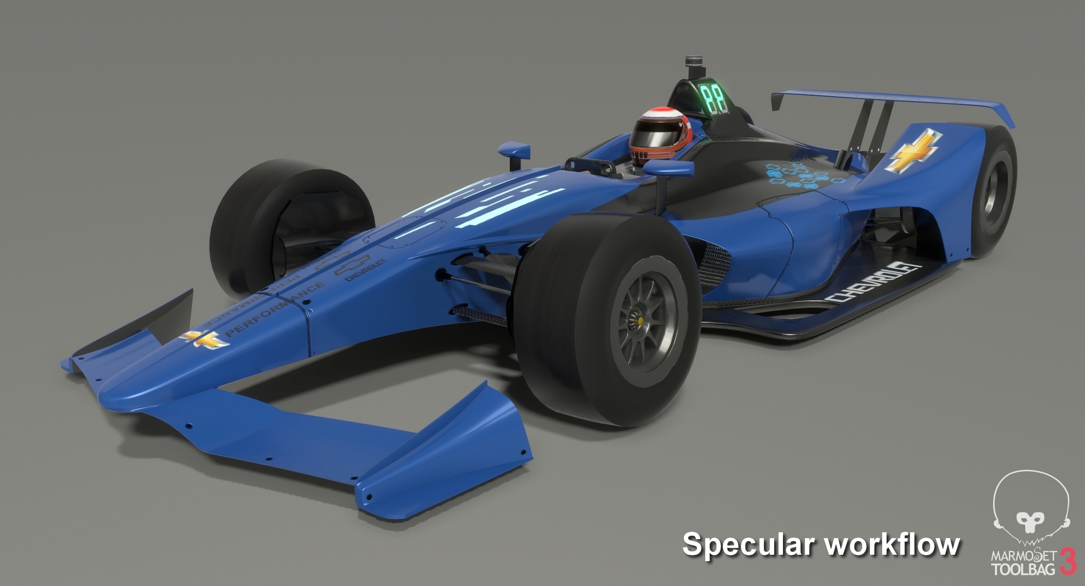 Generic indycar chevrolet season 3D model - TurboSquid 1190177