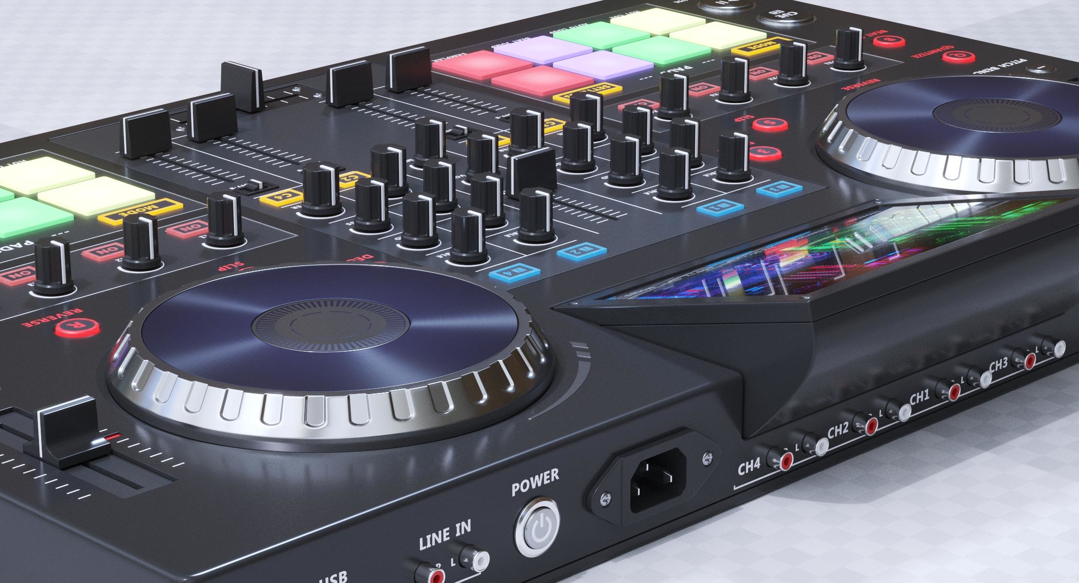 Dj set model - TurboSquid 1346661