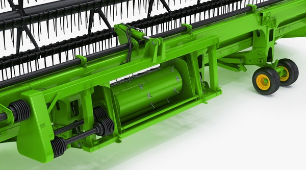 3D generic combine draper head - TurboSquid 1346664